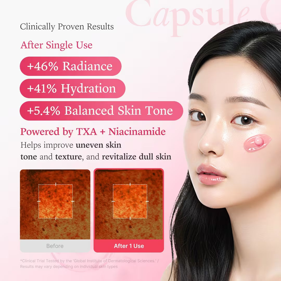 TXA + Niacinamide Capsule Cream (Crema Hidratante) – Tu Maquillaje México