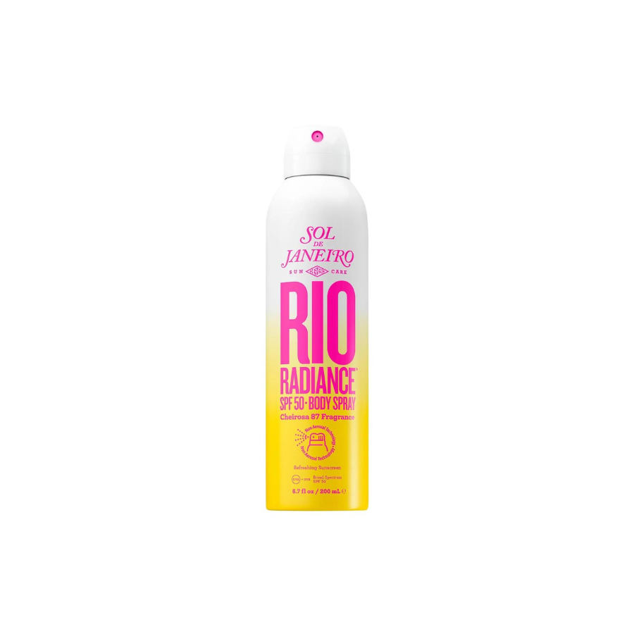 Rio Radiance SPF 50 Body Spray Sunscreen with Niacinamide (Protector o ...